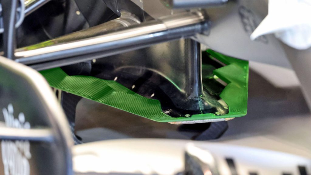 Ingenious Audi R26 hidden bib slot design for 2026 F1 revealed
